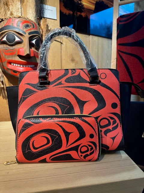 Haisla Dreams Purses with Matching Wallets- Designs By Josh Davidson O ...