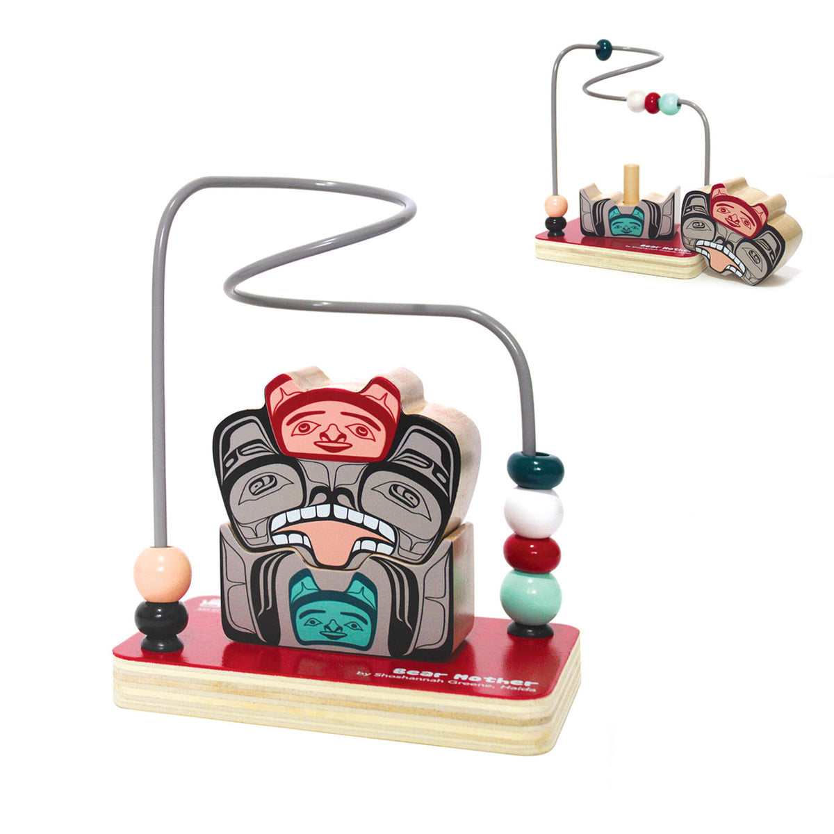 Stacking Animal Bead Mazes – Haida Gwaii Museum Gift Shop
