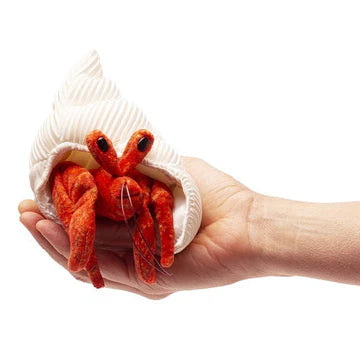 Folkmanis MINI Hermit Crab Finger Puppet-Fire the Imagination – Haida ...
